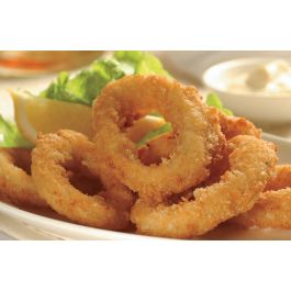 HANDCUT PREMIUM SQUID RINGS IN PANKO CRUMB HALAL