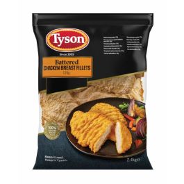 TYSON BATTERED CHICKEN BREAST FILLETS