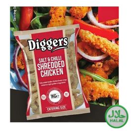 DIGGERS SALT & CHILLI SHREDDED CHICKEN