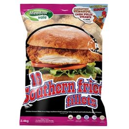 MEADOWVALE SOUTHERN FRIED CHICKEN BREAST FILLETS HALAL