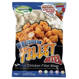 MEADOWVALE MINI CHICKEN FILLET BITES