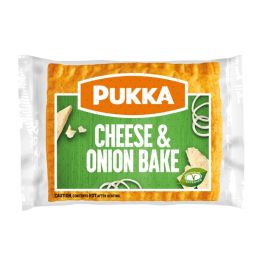 PUKKA CHEESE & ONION WRAPPED BAKE