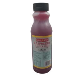 GOLD STAR RASPBERRY SYRUP 1.2KG