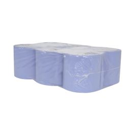 BLUE CENTRE FEED ROLLS 2PLY 150M