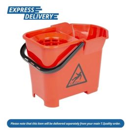 JANTEX COLOUR CODED MOP BUCKET RED
