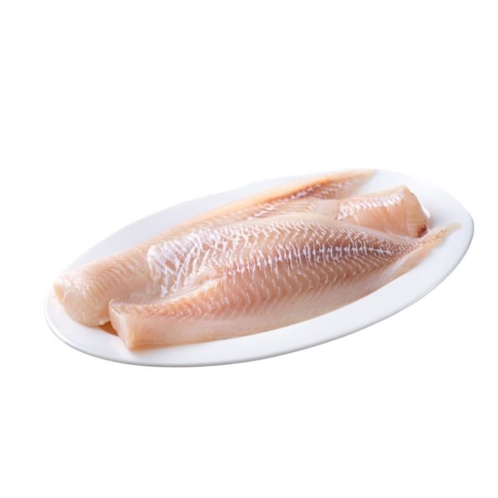 SKINLESS BONELESS IQF HAKE FILLETS 6/8
