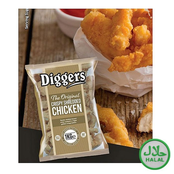 DIGGERS ORIGINAL SHREDDED CHICKEN