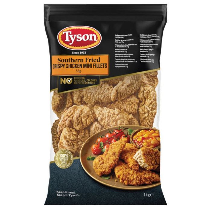 TYSON SOUTHERN FRIED CRISPY MINI FILLETS