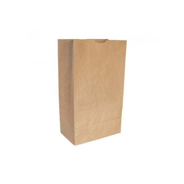 BROWN KRAFT SOS CARRY OUT BAG 12INCH