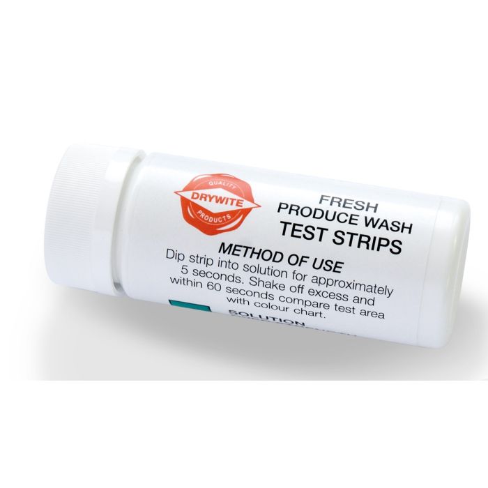 FRESH PRODUCE WASH TEST STRIPS 50's FPW-TS