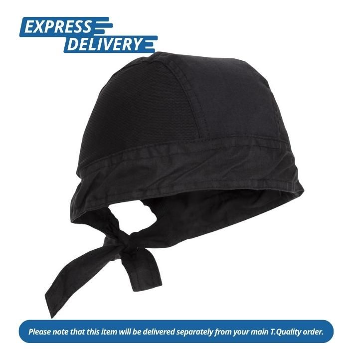 CHEFS BANDANA BLACK
